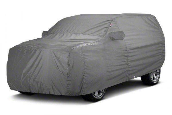 Covercraft Custom Car Covers Jeep Wrangler Sunbrella Car Cover; Gray ...