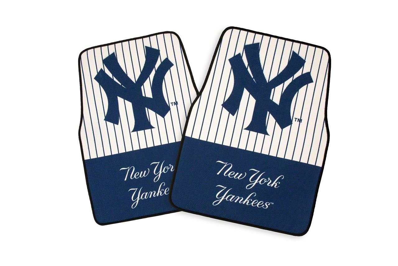 Coverking Tacoma Printed Floor Mats with New York Yankees Logo HW3AD2 ...