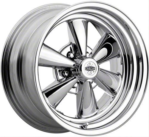 Cragar Toyota 4-Runner 61C S/S Series Chrome 6-Lug Wheel; 17x8; 13mm ...