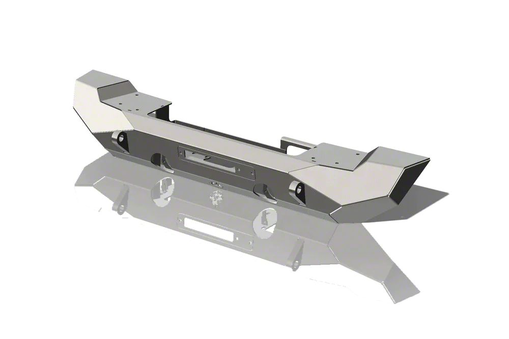 CrawlTek Revolution Jeep Wrangler Pryo Mid-Width Front Winch Bumper ...