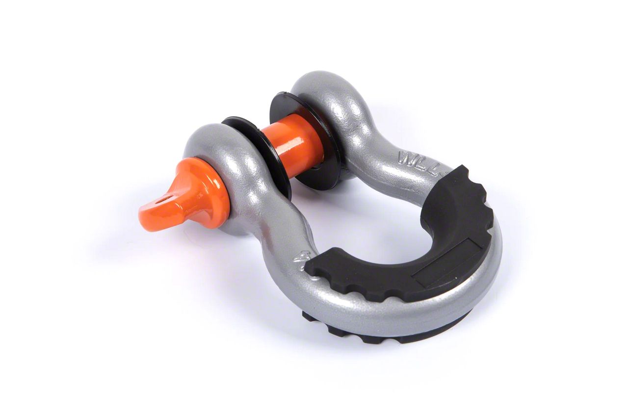 CrawlTek Revolution Universal XT 3/4-Inch D-Ring Shackle with Isolator ...