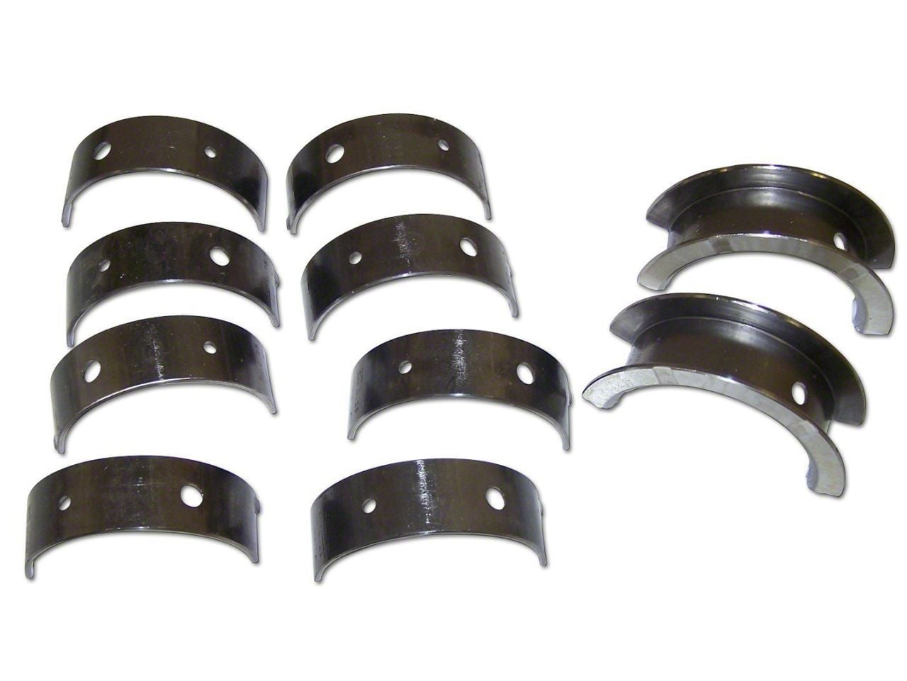 Jeep Wrangler Crankshaft Main Bearing Set; 0.25mm Undersize (03-06 2.4L ...