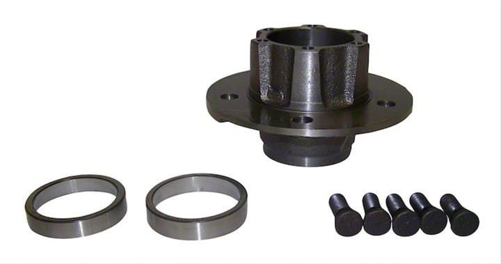 Jeep Wrangler Axle Hub Assembly; Front Left or Right; with Drum Brakes ...