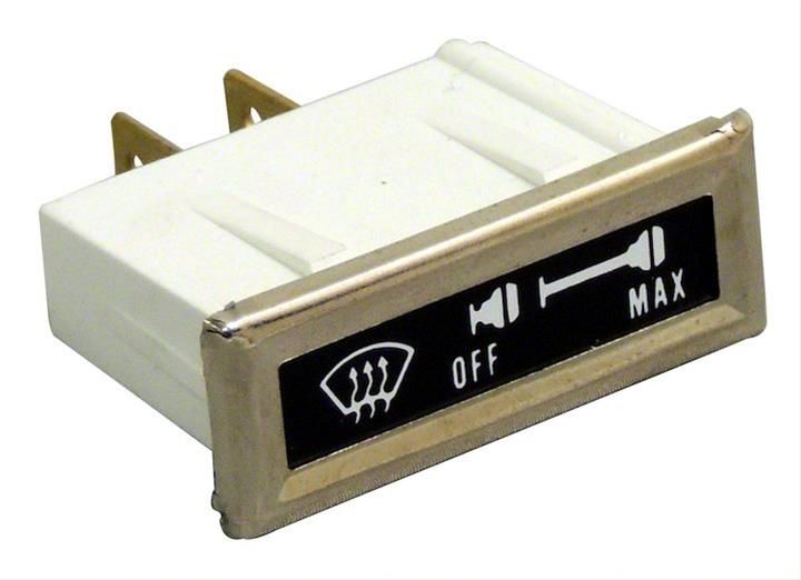 Jeep Wrangler Dash Indicator Light Set; Defrost (76-86 Jeep CJ7; 76-83 CJ5)