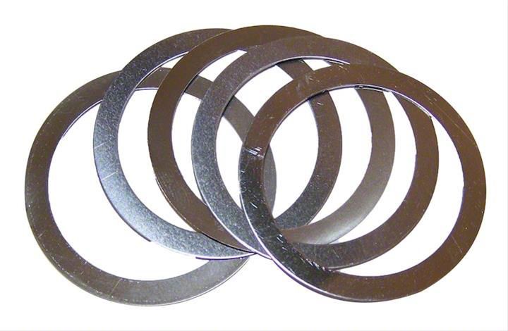 Jeep Wrangler Differential Bearing Shim Kit; with Dana 20 or 300 ...