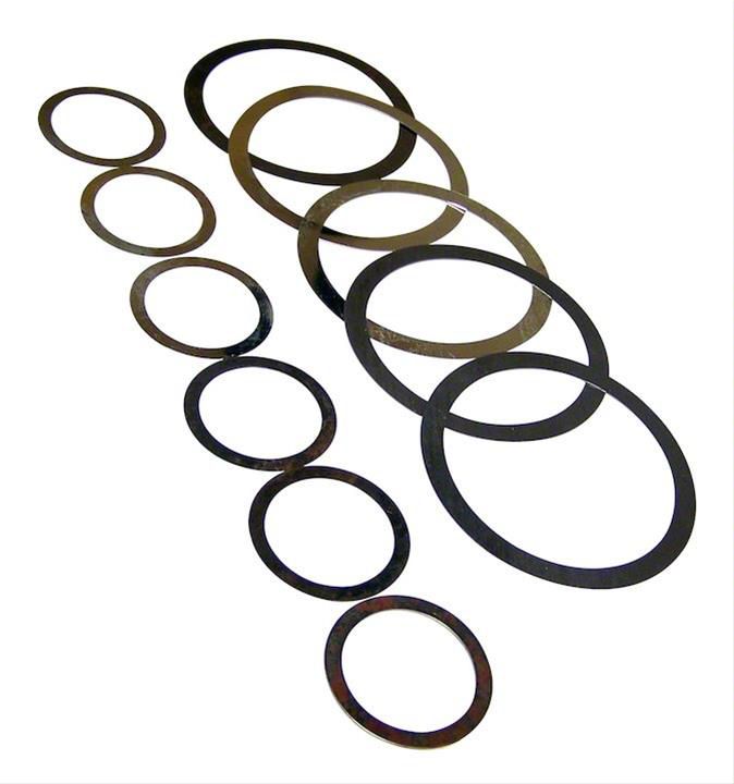 Jeep Wrangler Differential Pinion Shim Set; with Dana 30 Front Axle (76 ...
