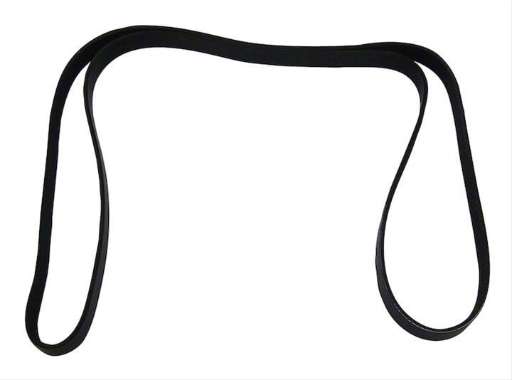 Jeep Wrangler Serpentine Belt; 6 Ribs; 75-Inch Length; Left Hand Drive ...