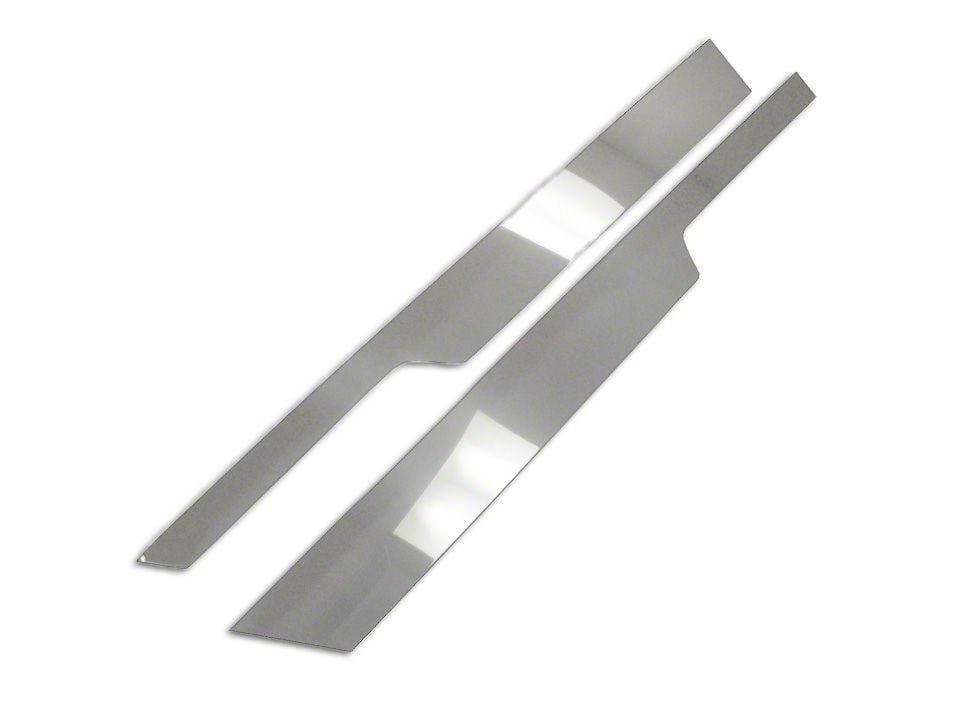 Jeep Wrangler Rocker Panel Set; Stainless Steel (87-95 Jeep Wrangler YJ ...