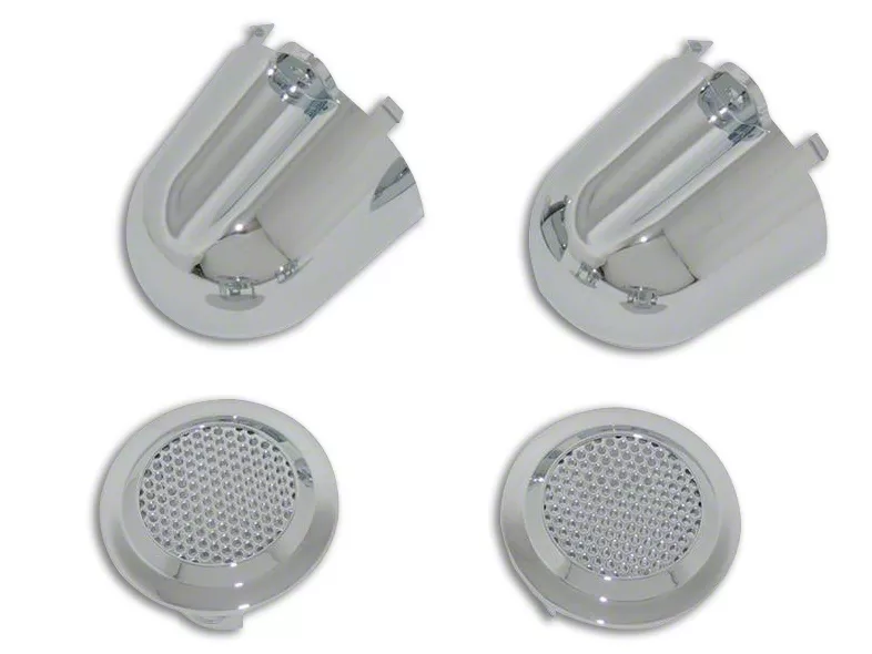 Jeep Wrangler Tweeter Covers; Chrome (07-10 Jeep Wrangler JK) - Free ...