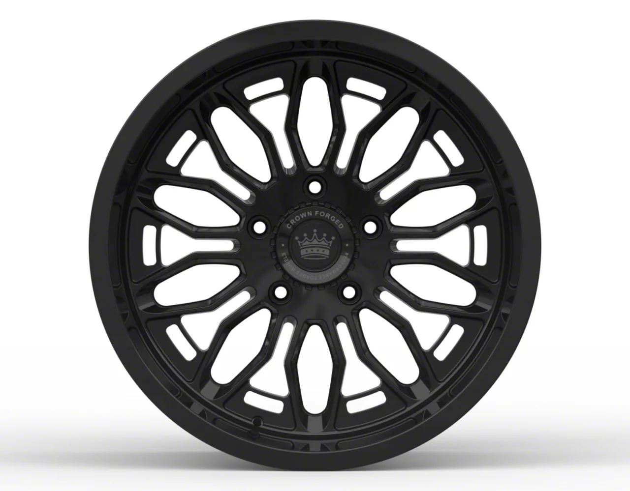 Crown Forged Wheels Jeep Gladiator CF-OR2 Gloss Black Wheel; 17x8; -6mm ...