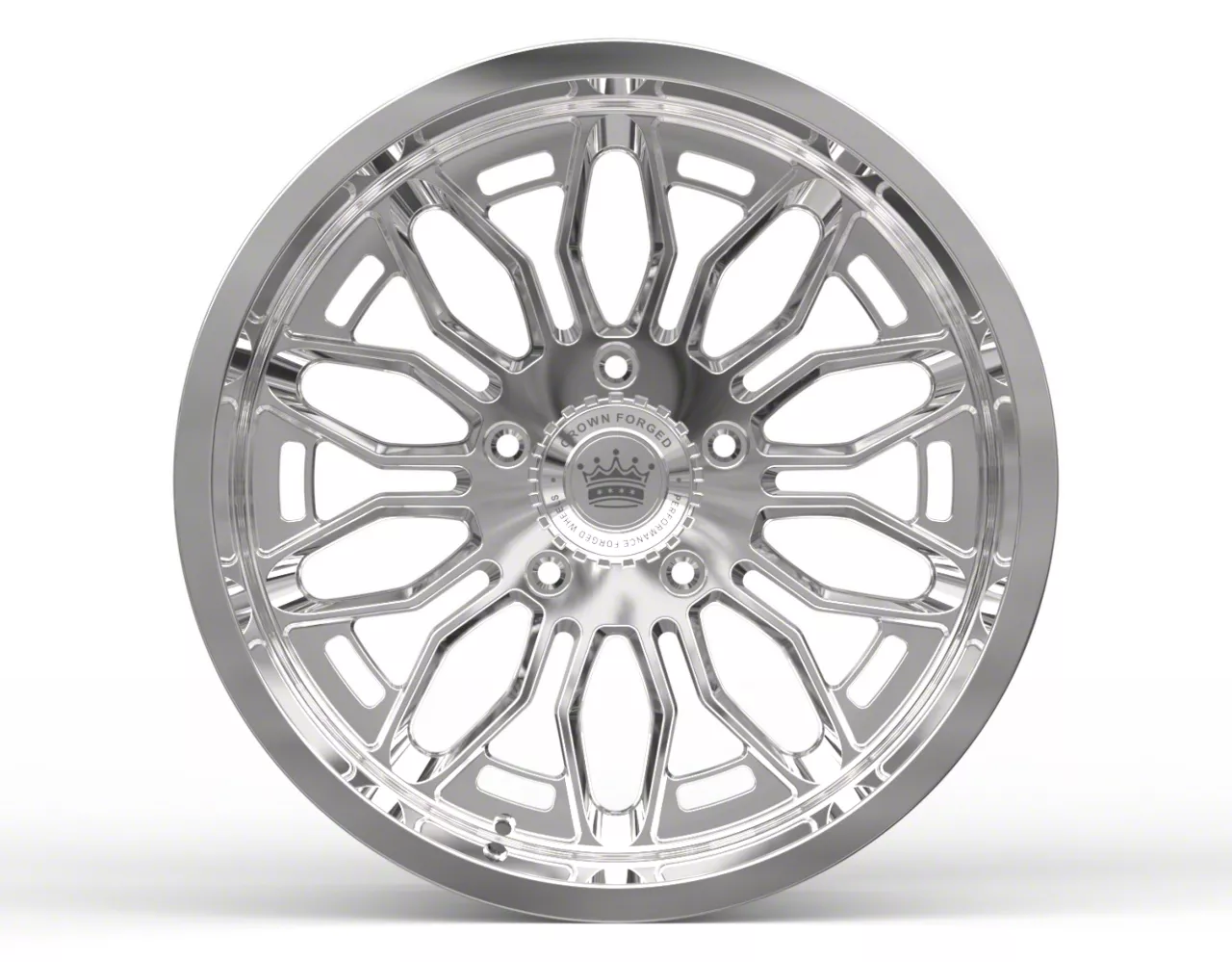 Crown Forged Wheels Jeep Gladiator CF-OR2 Polished Wheel; 17x9.5; -18mm ...