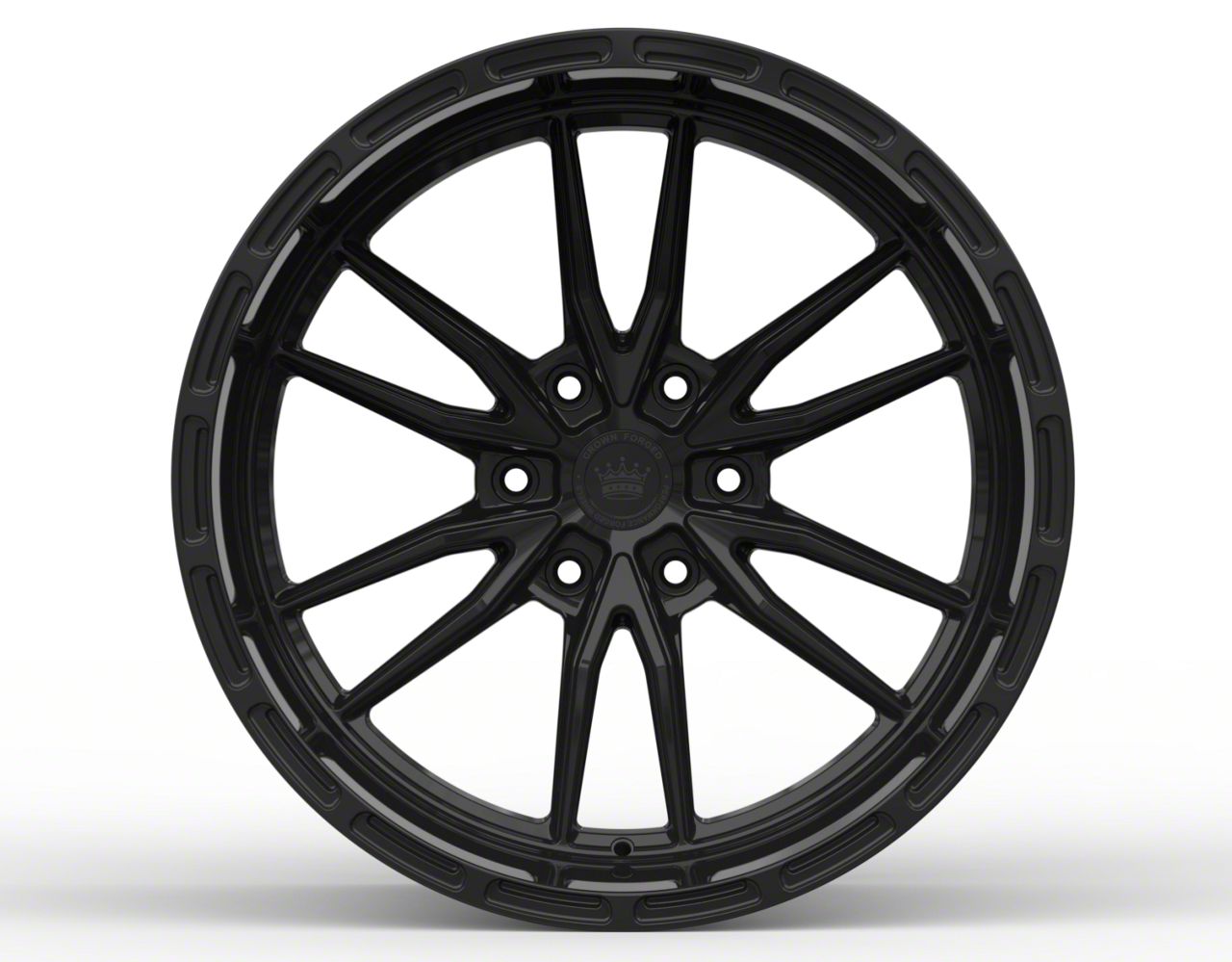 Crown Forged Wheels Jeep Grand Cherokee CF-OR1 Gloss Black Wheel; 18x9 ...