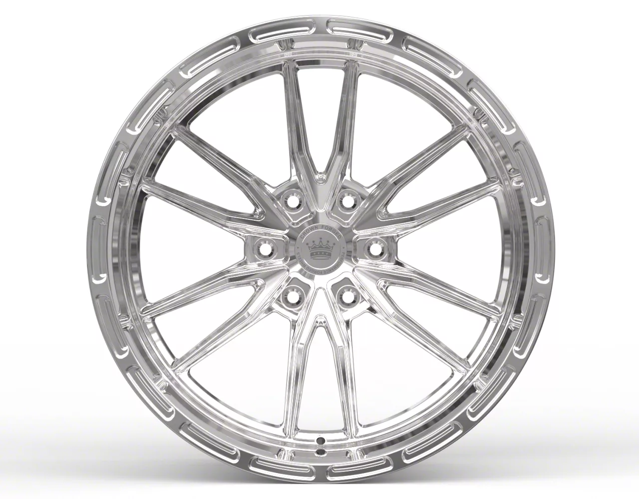 Crown Forged Wheels Jeep Wrangler CF-OR1 Polished Wheel; 18x9; 18mm ...