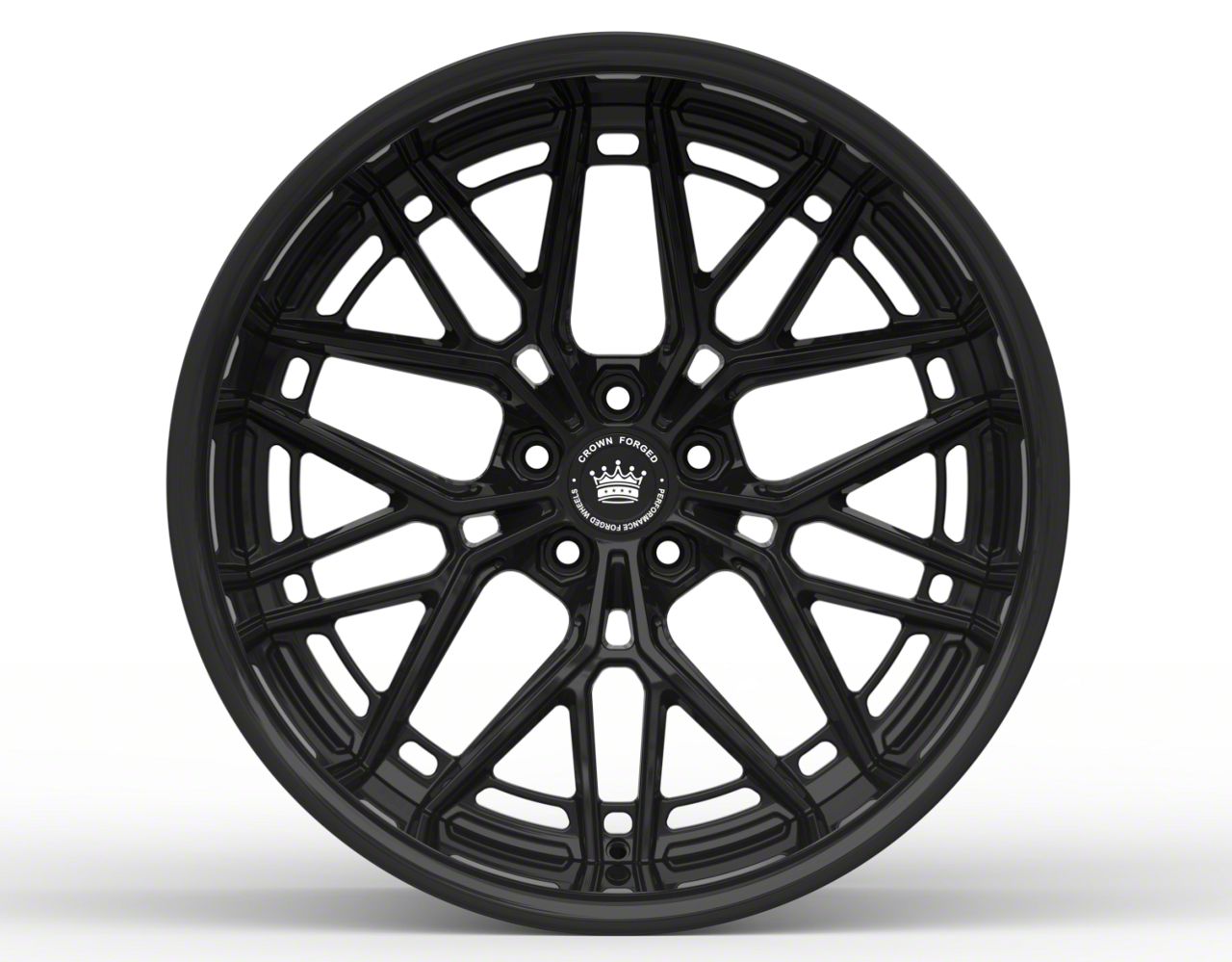 Crown Forged Wheels Jeep Wrangler CF-OR3 Gloss Black Wheel; 17x8.5 ...