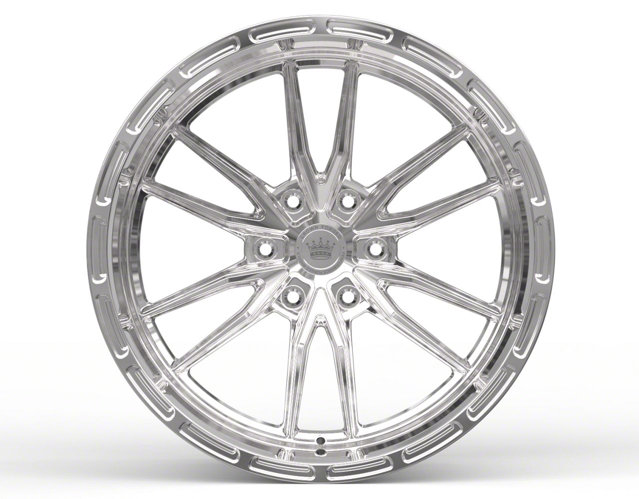 Crown Forged Wheels Tacoma CF-OR1 Polished 6-Lug Wheel; 17x8.5; -6mm ...