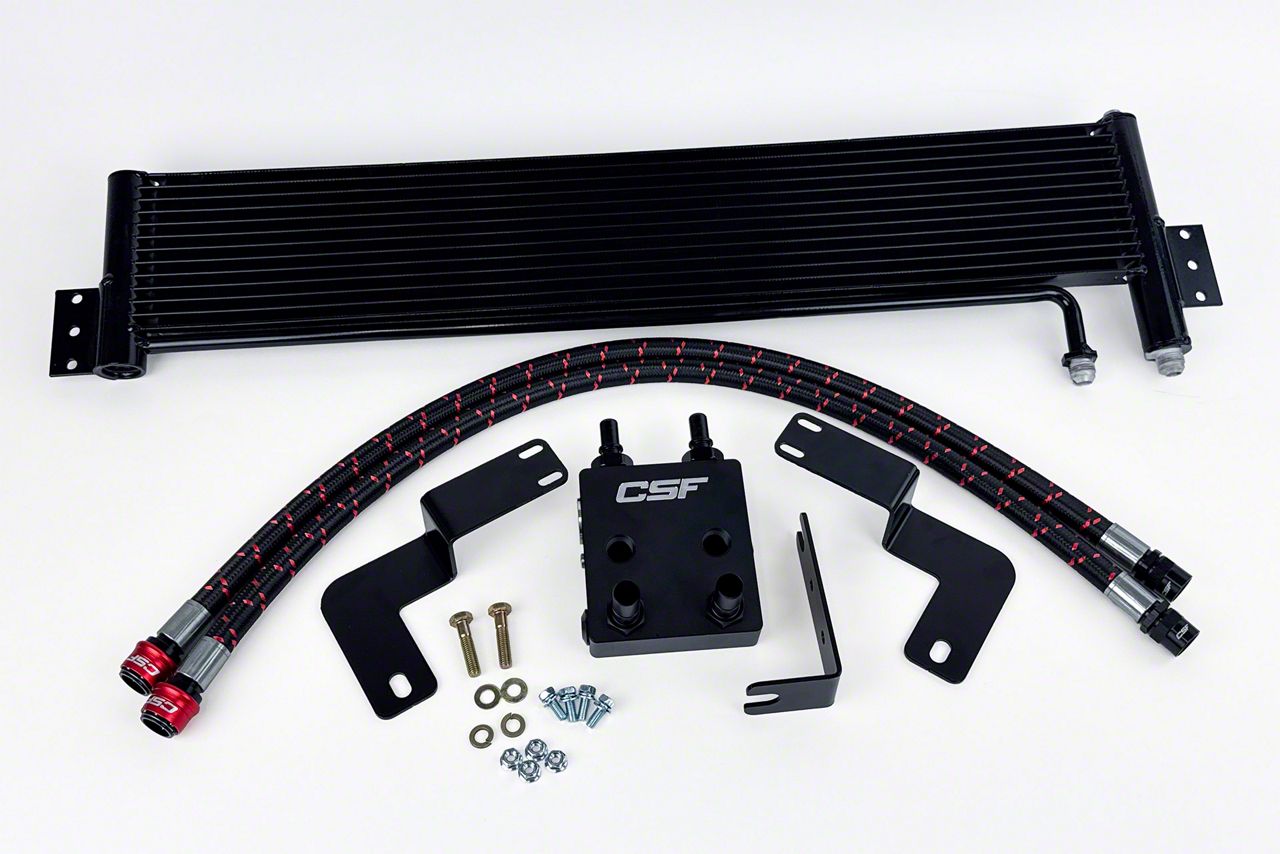 CSF Bronco External Transmission Oil Cooler Kit 8350 (21-26 2.7L ...