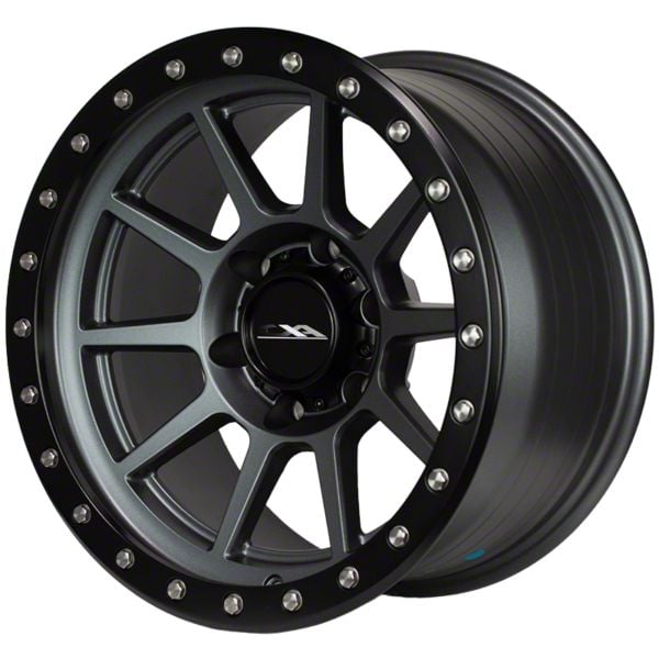CXA Off Road Wheels Tacoma TR4 SPRINT Anthracite with Black Ring 6-Lug ...