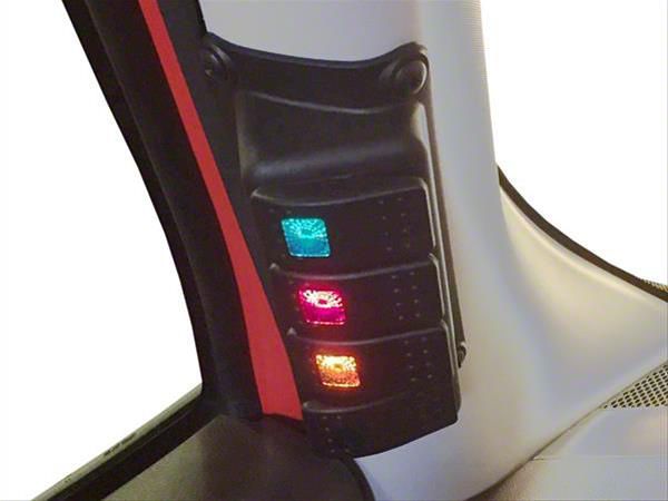 Daystar Jeep Renegade A-Pillar Rocker Switch Pod with Switches ...