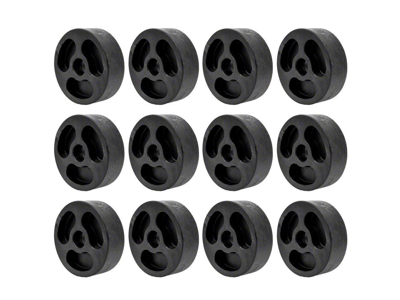 Daystar Jeep Wrangler 1-Inch Universal Body Lift Blocks; 12-Pack ...