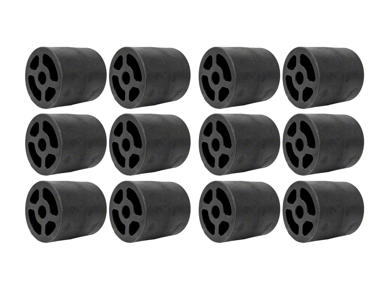 Daystar Tacoma 3-Inch Universal Body Lift Blocks; 12-Pack KU04009BK ...