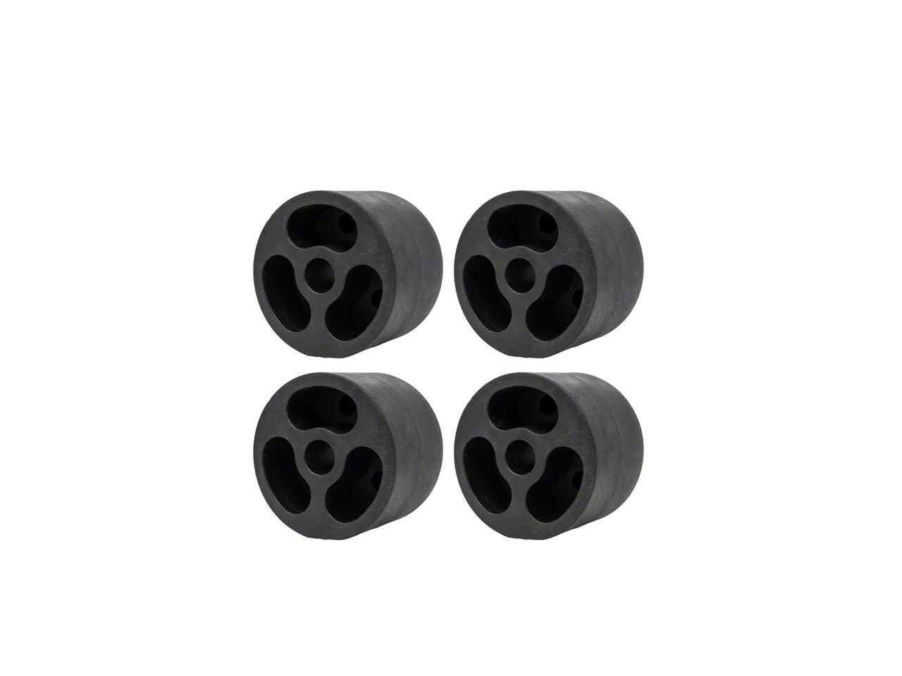 Daystar Tundra 2-Inch Universal Body Lift Blocks; 4-Pack KU04004BK ...