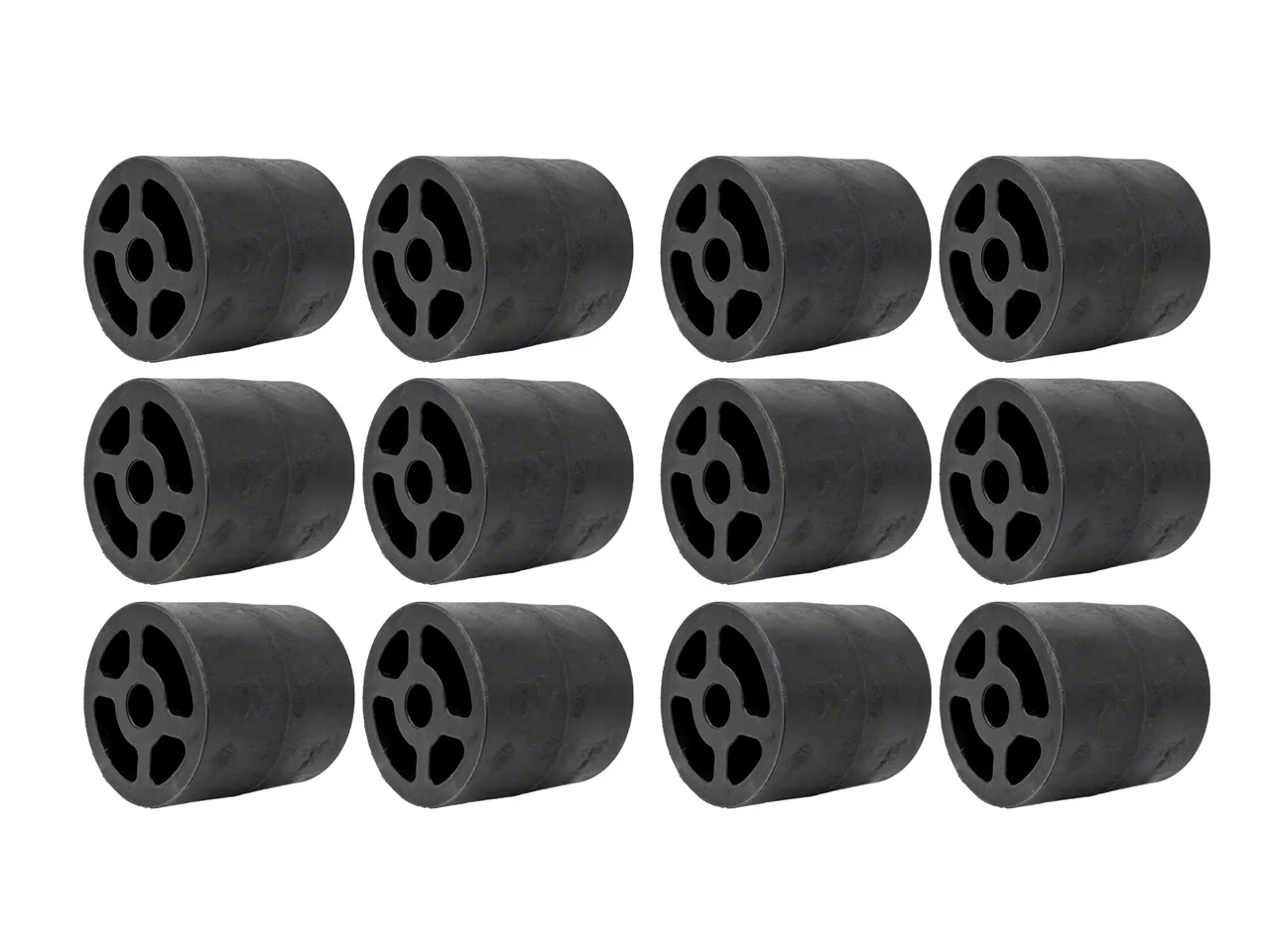 Daystar Tundra 3-Inch Universal Body Lift Blocks; 12-Pack KU04009BK ...