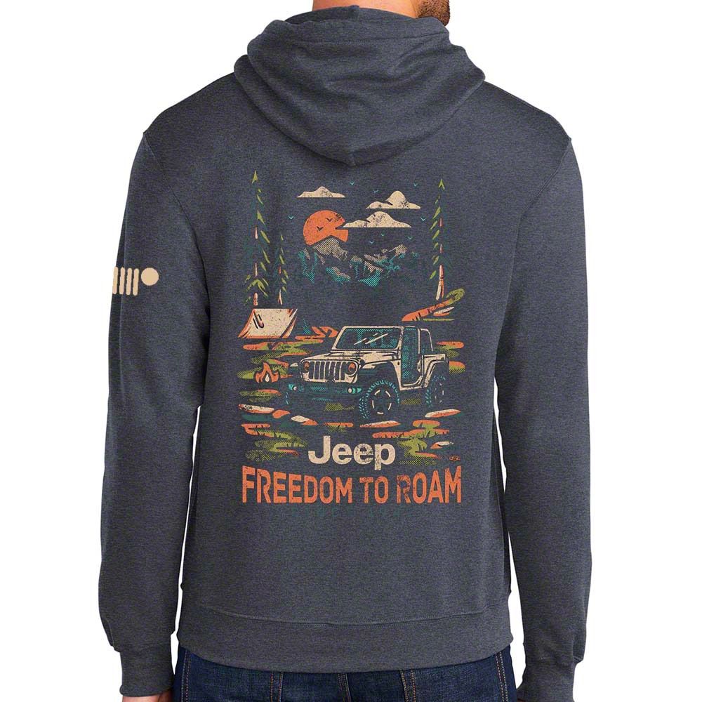 Detroit Shirt Company Universal XT Men's Freedom to Roam Hoodie; Navy ...