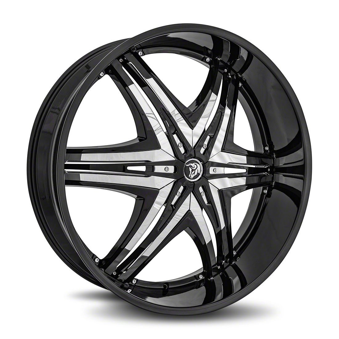 Diablo Wheels Titan Elite Chrome 6-Lug Wheel; 30x10; 30mm Offset DE ...