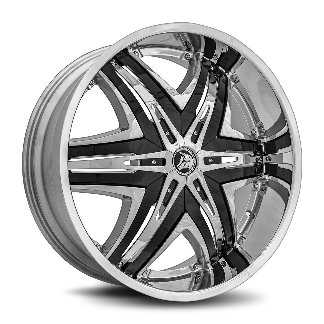 Diablo Wheels Titan Elite Chrome 6-Lug Wheel; 24x10; 35mm Offset DE ...
