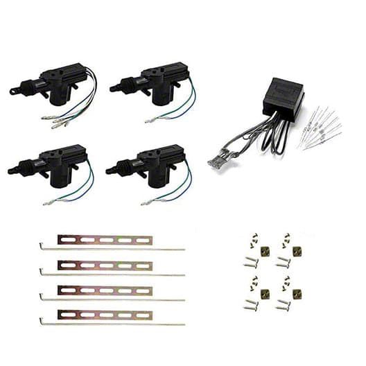 Digital Guard Dawg Universal XT 4-Door Power Lock Kit for Digital Guard ...