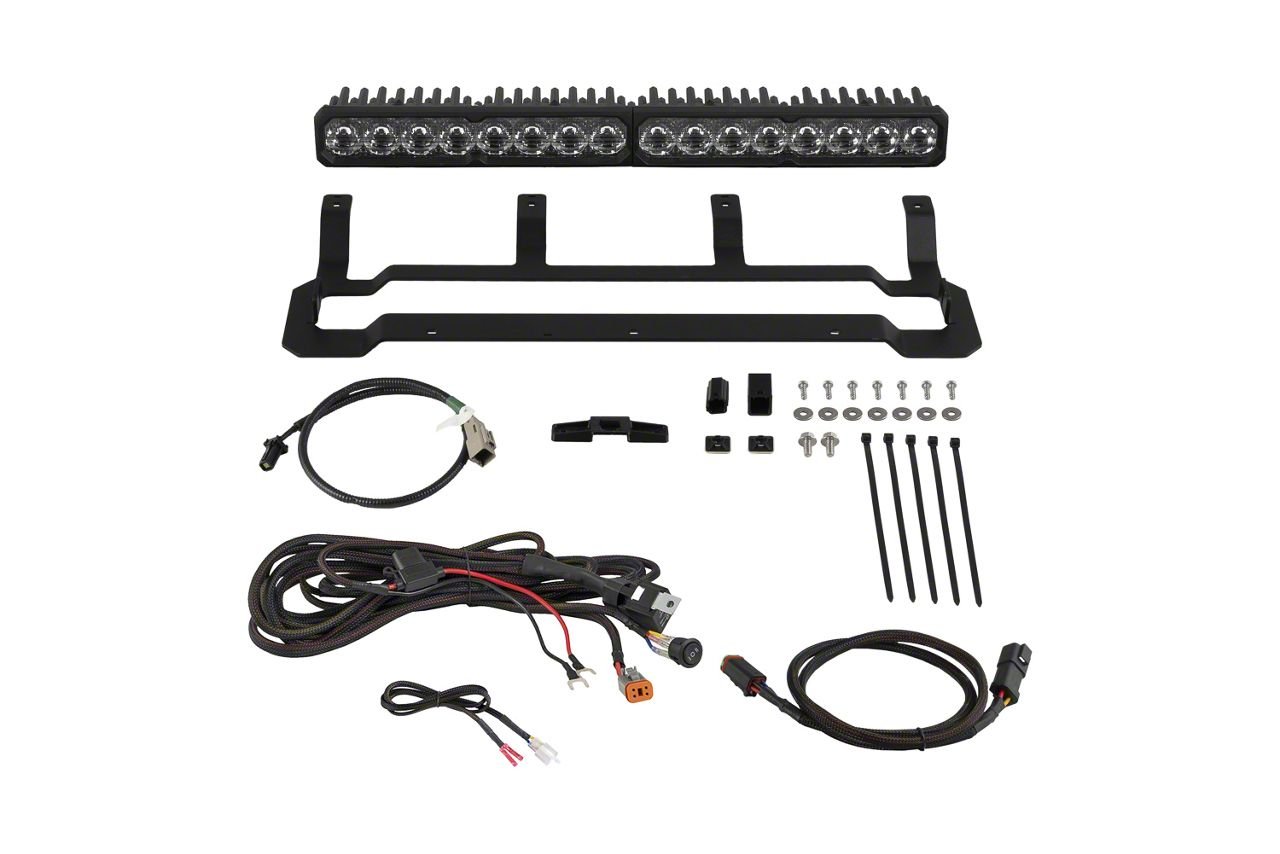 Diode Dynamics Toyota 4-Runner SS20 Sport TRD Pro Grille Light Bar Kit ...