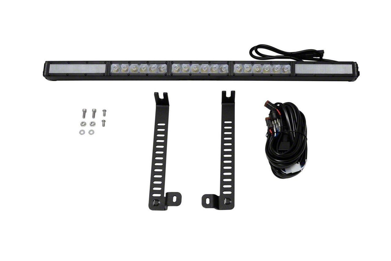 Diode Dynamics Toyota 4-Runner SS30 Single Stealth LED Light Bar Kit ...