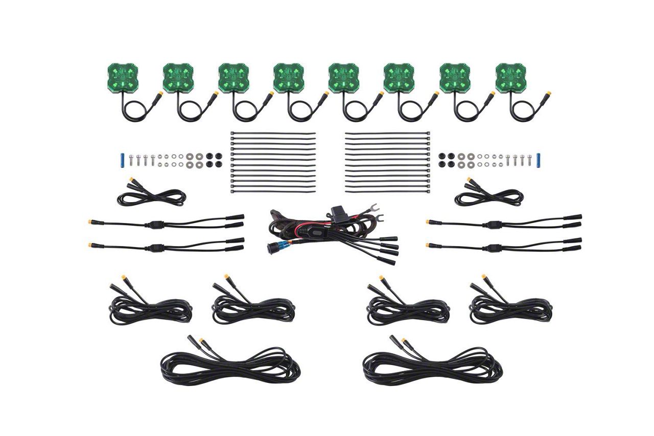 Diode Dynamics Toyota 4-Runner Stage Series Single-Color LED Rock Light ...