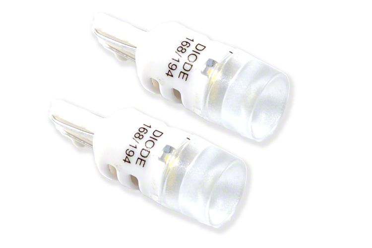 Diode Dynamics Tacoma Cool White LED Map Light Bulbs; 194 HP3 DD0024P ...