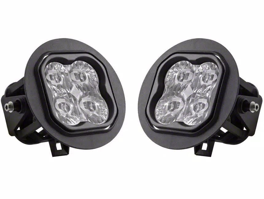 Diode Dynamics Tacoma SS3 Pro Type FT ABL LED Fog Light Kit; White SAE ...