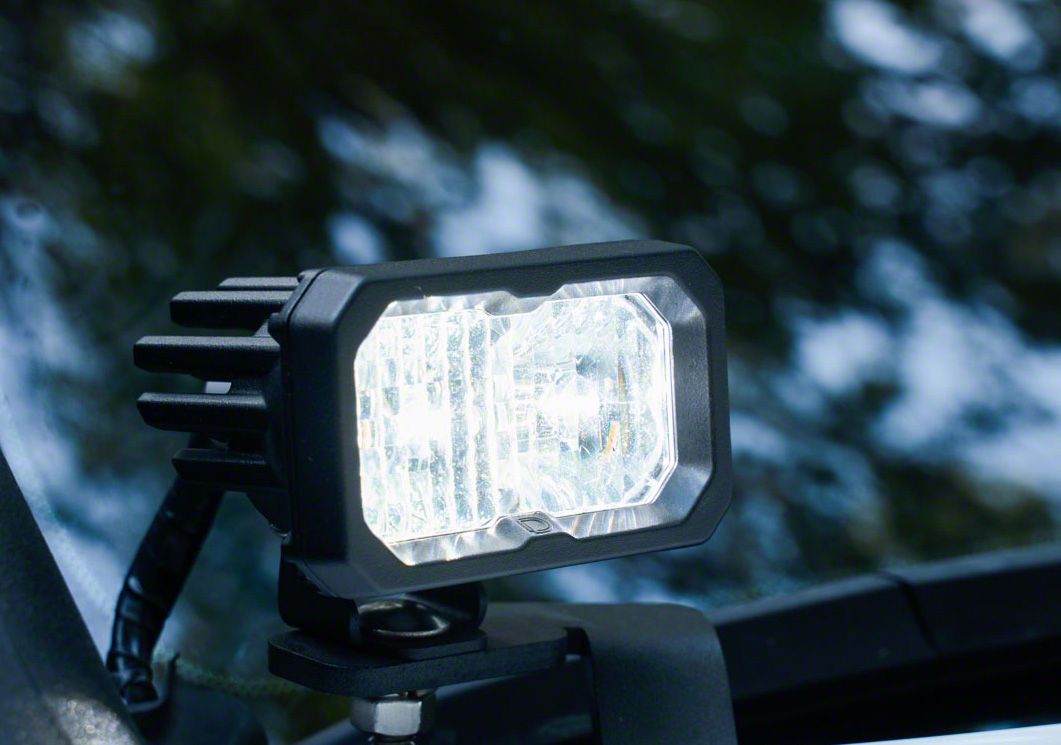 Diode Dynamics Tacoma Stage Series SSC2 Pro LED Ditch Light Kit; White ...