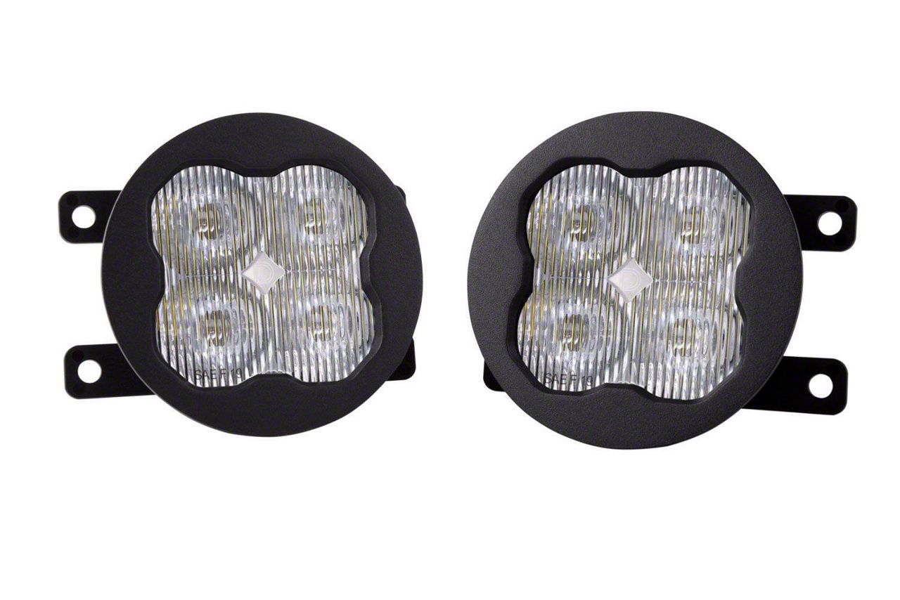 Diode Dynamics Titan SS3 Max Type A ABL LED Fog Light Kit; White SAE ...