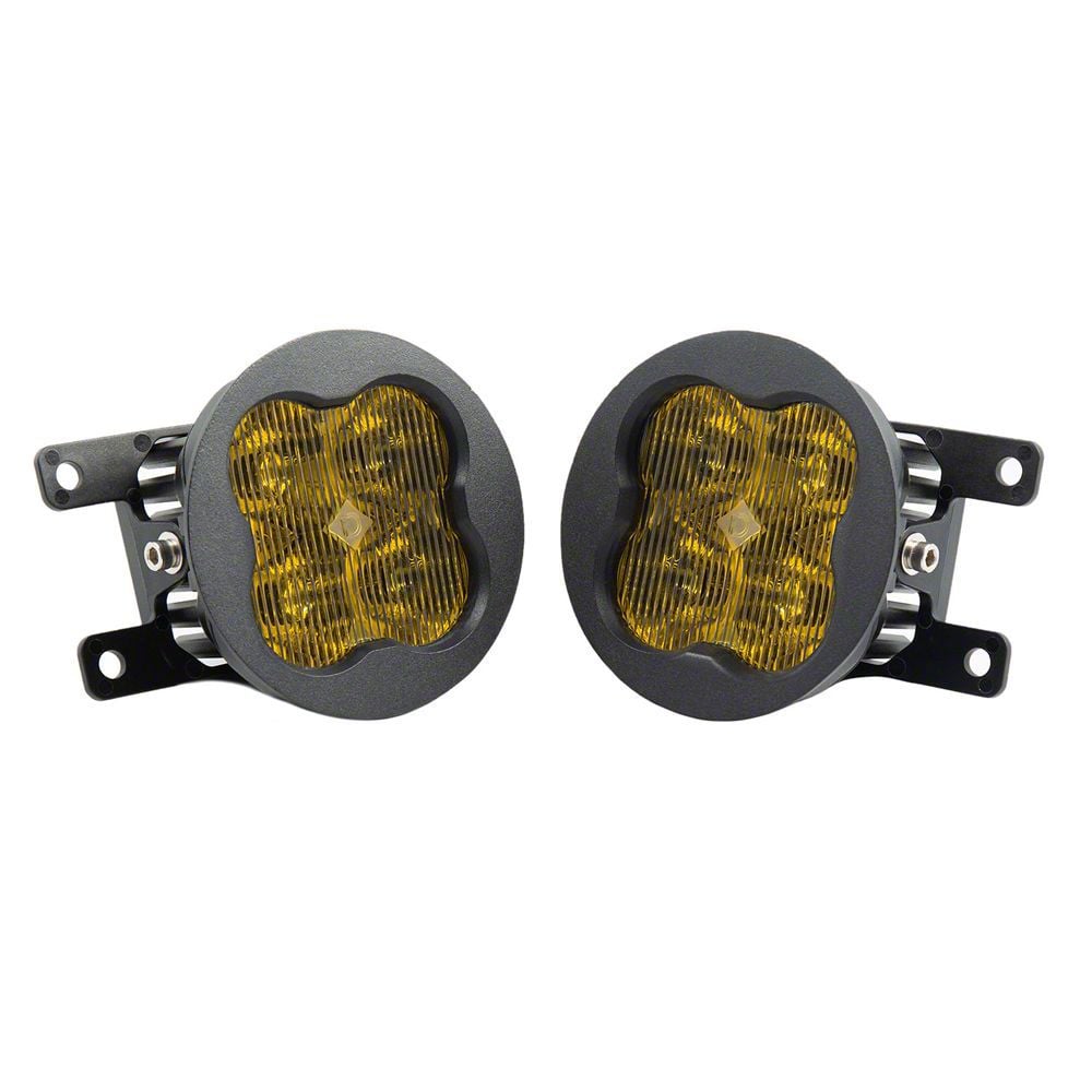 Diode Dynamics Titan XD SS3 Sport Type A LED Fog Light Kit; Yellow Fog ...