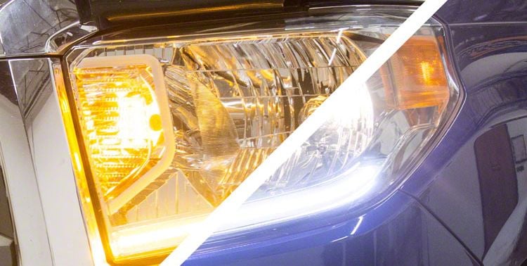 Diode Dynamics Tundra Daytime Running Light Switchback LED Strip Kit ...