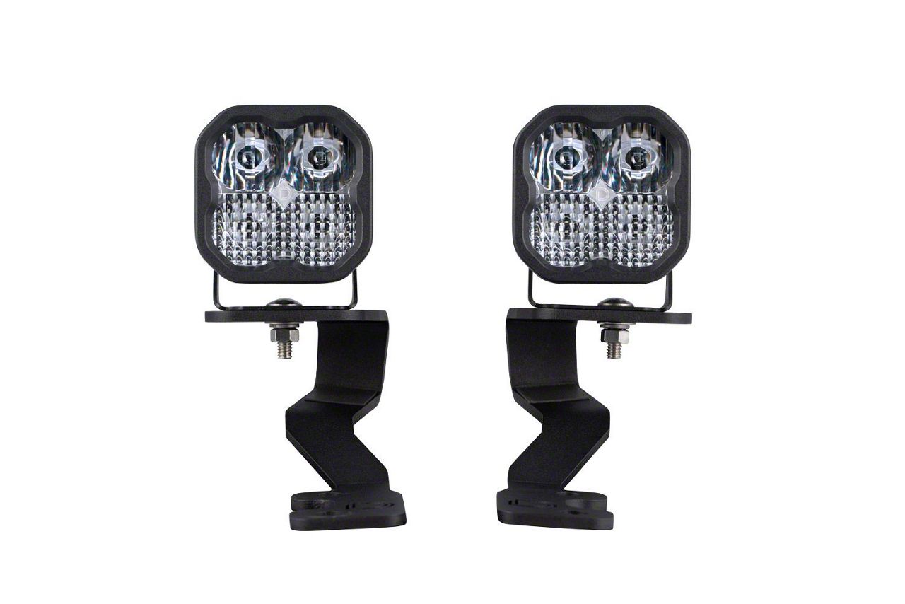 Diode Dynamics Tundra Stage Series SS3 Sport LED Ditch Light Kit; White ...
