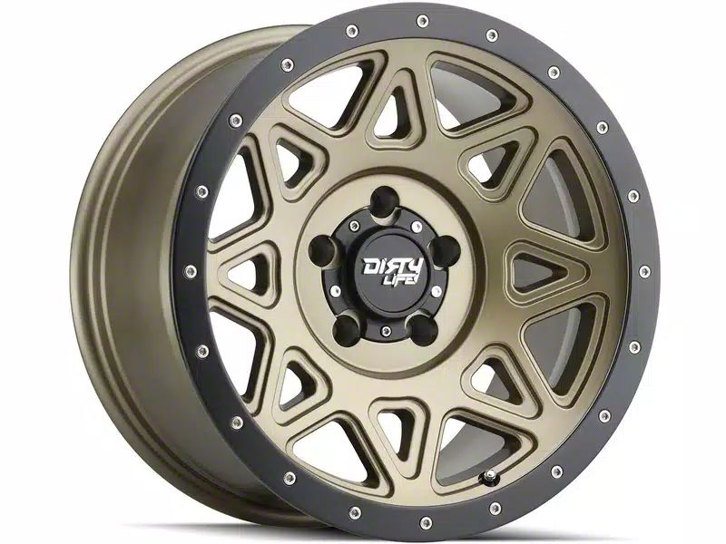 Dirty Life Toyota 4-Runner Theory Matte Gold 6-Lug Wheel; 22x10; 0mm ...