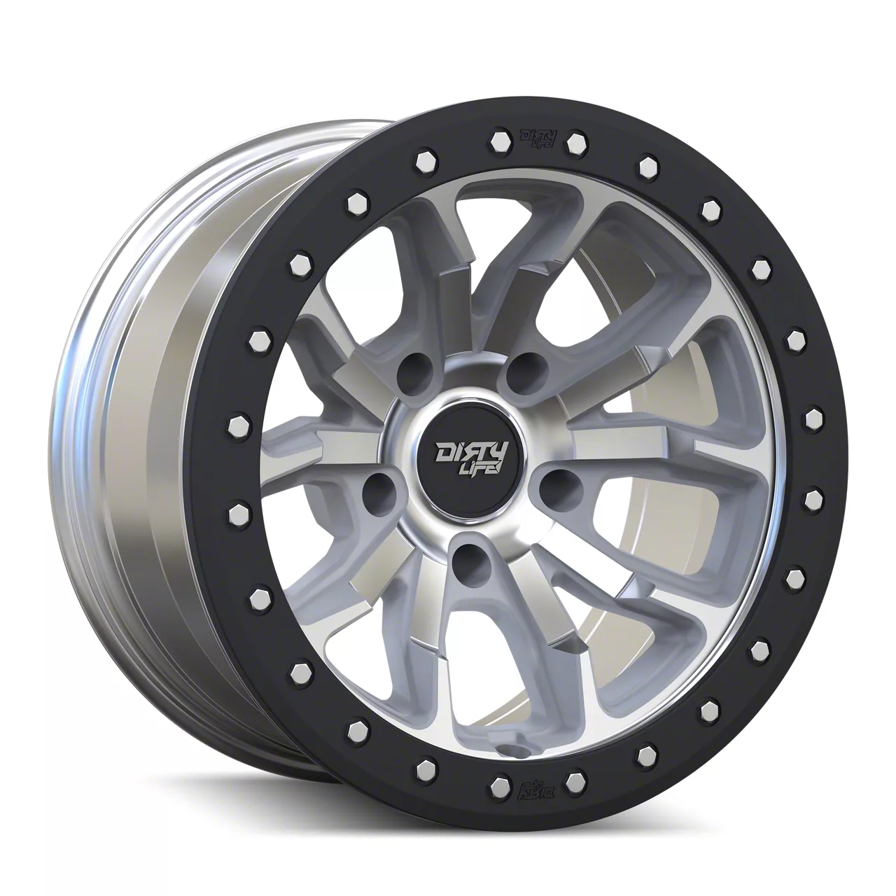 Dirty Life Jeep Gladiator DT-1 Machined Wheel; 17x9; -12mm Offset 9303 ...