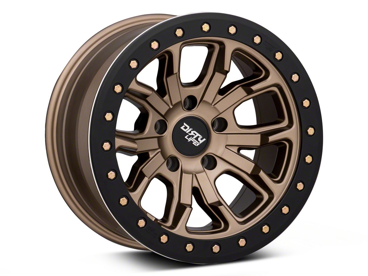 Dirty Life Jeep Grand Cherokee DT-1 Matte Gold Wheel; 17x9; -12mm ...