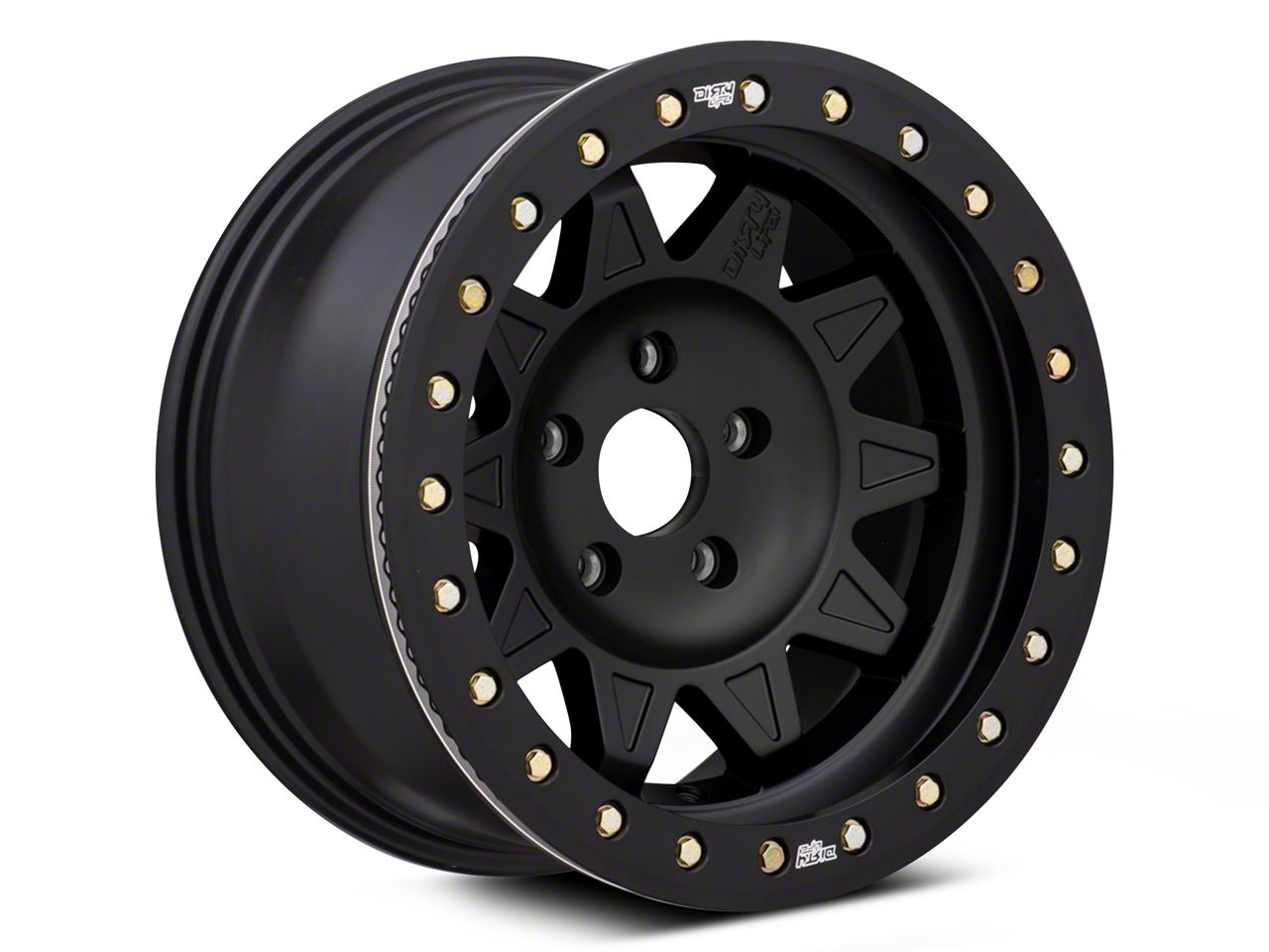 Dirty Life Jeep Grand Cherokee Roadkill Race Matte Black True Beadlock ...