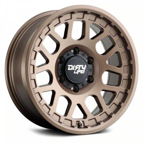 Dirty Life Tundra Mesa Dark Bronze 6-Lug Wheel; 17x9; -12mm Offset 9306 ...