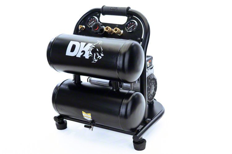 DK2 Jeep Gladiator 4-Gallon Ultra Silent Air Compressor Kit AC04G ...