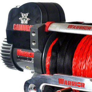 DK2 Jeep Wrangler 17.500 lb. Warrior Series Winch with Synthetic Rope ...