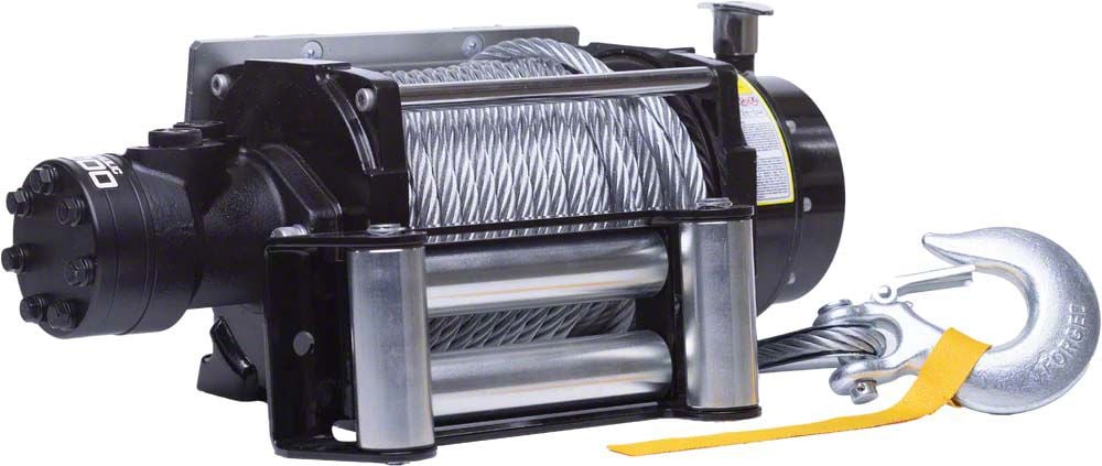 DK2 Jeep Wrangler 20,000 lb. Hydraulic Winch with Steel Cable 20000NH ...