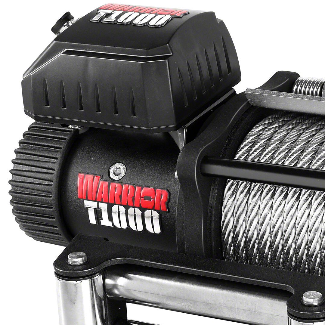 DK2 Titan 10,000 lb. Warrior T1000 Series Winch with Steel Cable T1000 ...