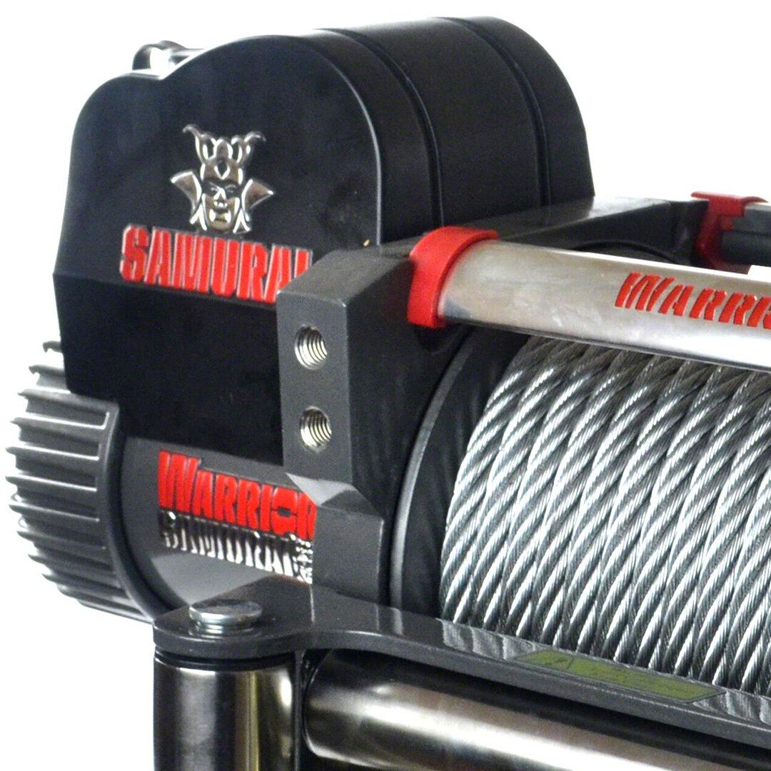 DK2 Titan XD 17,500 lb. Samurai Series Winch with Steel Cable S17500 ...